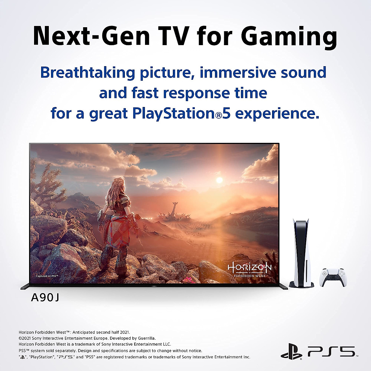 Sony XR55A90J 55" A90J Series HD OLED 4K Smart TV with an Additional 1 Year Coverage (2021) (USED)