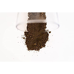 Snout and shell Organic Pet Hermit Crab Greensand Food Supplement - High Magnesium Iron Potassium Deep Ocean Natural Minerals - 100g 100 g, Green/Brown