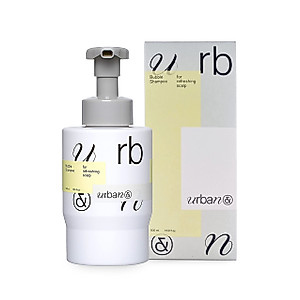 URBANAND Bubble Shampoo | Hair Breakage Repair & Scalp Care Cleansing Shampoo | Korean Beauty Hair Care Dry Scalp Shampoo w/Green Propolis & Cica Complex for Hair Shine & Scalp Revival (16.9oz)