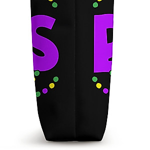 Throw Me Some Beads Mardi Gras New Orleans Louisiana Parade Tote Bag