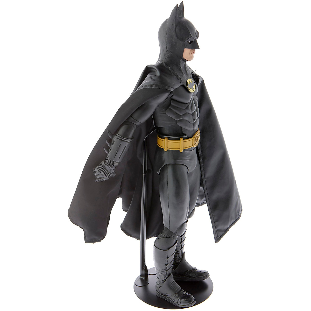 Plymor DSP-10B Black Adjustable Doll Stand, fits 16, 17, 18, 19, 20, 21, 22, 23, and 24 inch Dolls or Action Figures, Waist is 2.5 to 3.5 inches Wide, 7 to 9 inches Around, Pack of 6