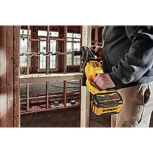 DEWALT FLEXVOLT 60V MAX* Right Angle Drill, Brushless, Quick-Change Stud/Joist Drill, E-Clutch System, Tool Only (DCD471B)