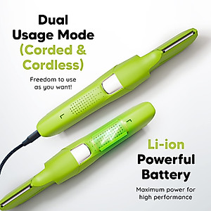 LetsShave Manscape Body Hair Trimmer for Men and Women, Ball Trimmer Men, Pubic Hair Trimmer, Waterproof No Nicks Shaver, Mens Body Groomer with V-Shaped Head, Anti Snagging Body Shaver