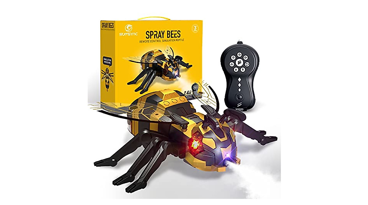 Remote Control Bee Toy - Fun RC Robot for Kids