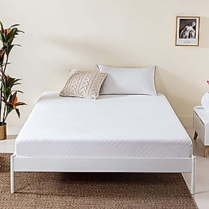 TMEOSK Full Size Mattress, 8 inch Gel Memory Foam Mattress, Green Tea Infused Memory Foam Mattress for a Cool Sleep, Bed in a Box, Medium Firm Feel with Motion Isolating (Full)