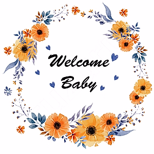 tuzuru Pregnancy Belly Stickers Tattoo Stickers body paint sticker Cute Pregnancy Baby Bump Belly Stickers for Baby Shower Maternity Gifts (ZB)