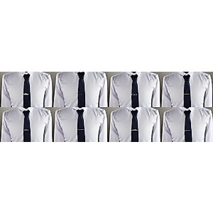 EvmAsaLQ 8PC Modeling Tie Clips for Men Silver Gold Black Grey Tie Clip Cars Warship Glasses Beard Baseball Umbrella Tie Bar Suitable for Holiday Gifts, Family Parties, and Anniversaries.…