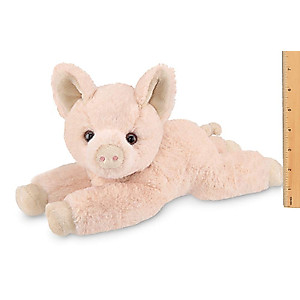 Bearington Pig E. Sue Plush Pig Stuffed Animal, 12 Inches