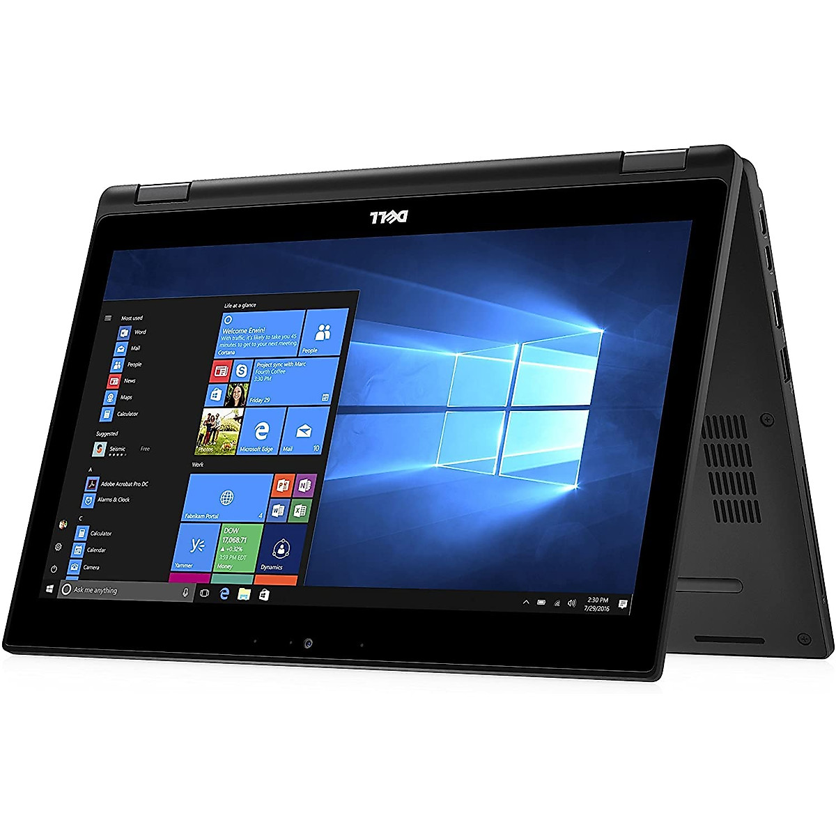 Dell Latitude 5289 2-in-1 Laptop, FHD (1920 X 1080) Touchscreen, Intel Core 7th Gen i5-7200U, 8G LPDDR3, M.2 128GB Solid State Drive, Windows 10 Pro (Renewed)