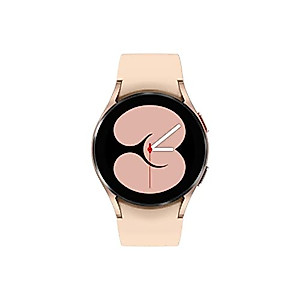 Samsung Galaxy Watch 4 40mm R865 Smartwatch Bluetooth WiFi + LTE with ECG Monitor Tracker for Health Fitness Running Sleep Cycles GPS Fall Detection - (Renewed) (Pink Gold)