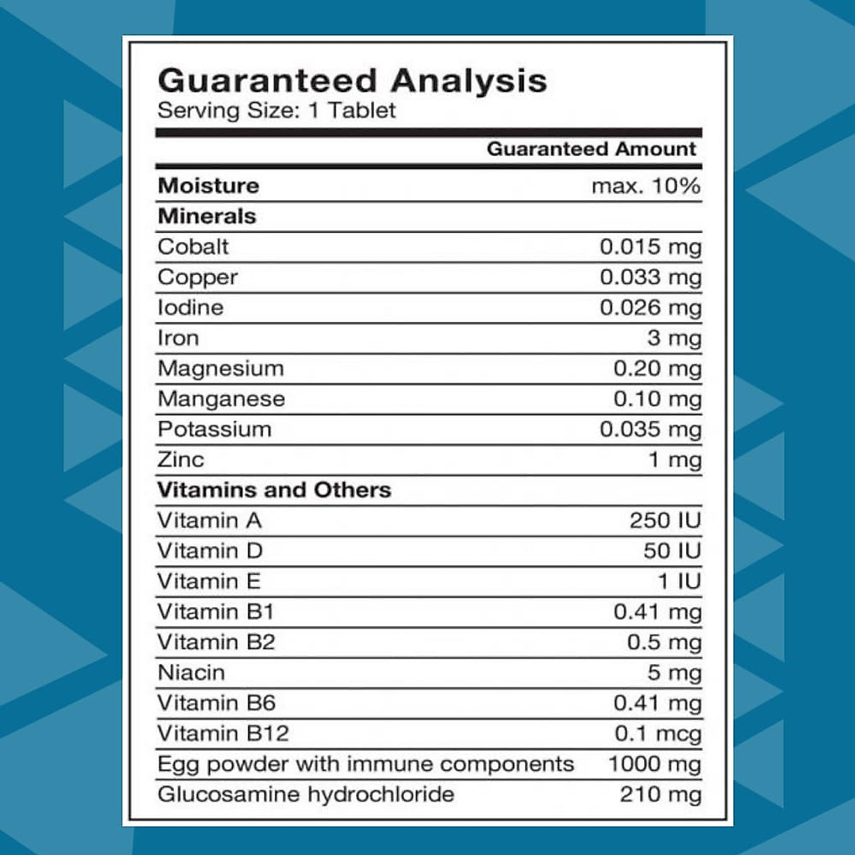 Chewable Dog Nutrition Companion i26 Puppies to Adults - 60 Beef Tabs