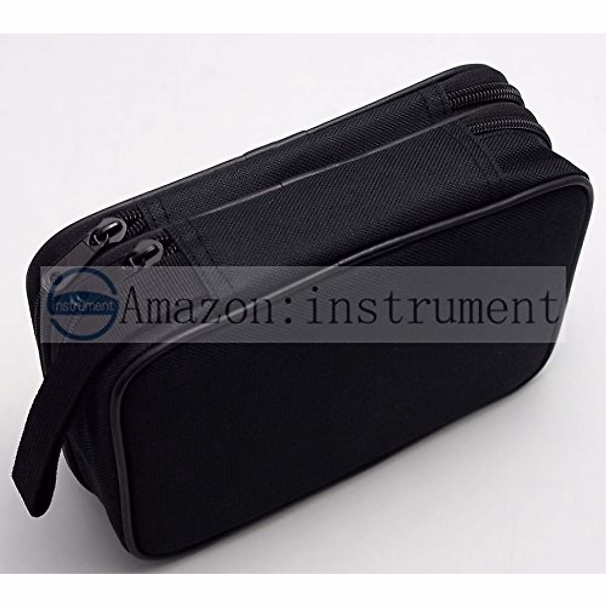TestHelper TH19 Double Layered Padded Carrying Zipper Soft Case with Wrist Strap Use for Multimeter Meter