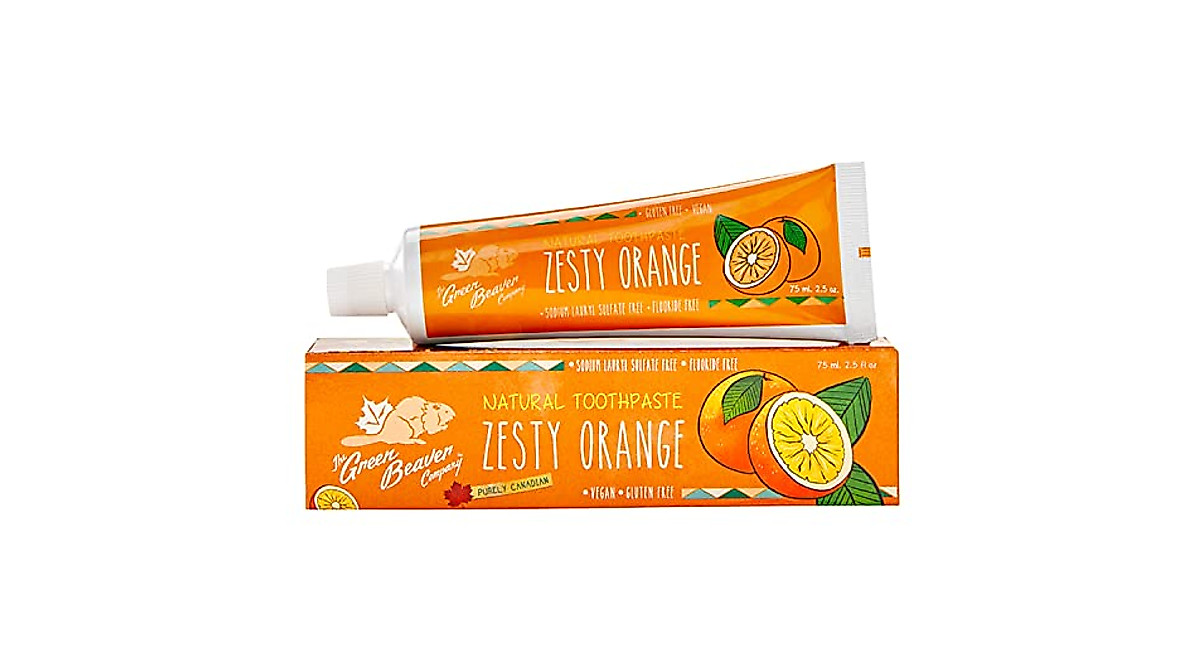 Green Beaver Natural Toothpaste Zesty Orange - 2.5 fl oz — 🛍️ The ...