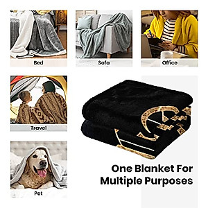 PPAIM Fleece Blankets Lightweight Plush Fuzzy Cozy Soft Throw Blanket for Bed Sofa Couch Travel Camping 60 inches x50 inches