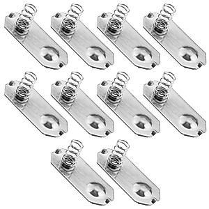 The Lord of the Tools 10Pcs Battery Spring Plates Replacement Compatible with Nintendo Game Boy/Game Boy Classic Battery Contact Springs Battery Conducting Spring Strip Plates