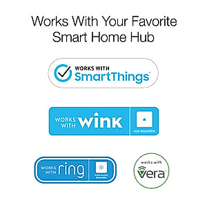 Yale Assure Lever - Z-Wave Smart Door Lever for Keyless Access (for doors with no deadbolt) - Works with Ring Alarm, Samsung SmartThings and More - Bronze