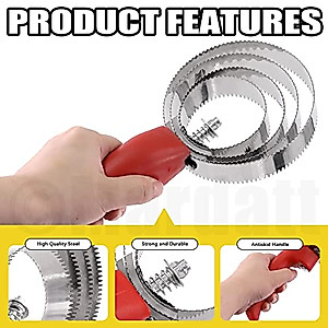 Mardatt 5Pcs Horse Groomer Tools Set Includes 4-Rings Reversible Stainless Steel Curry Comb, Grooming brushes and Gentle Deshedding Brush Gloves for Long & Short Fur Horse Pet Bathing Cleaning