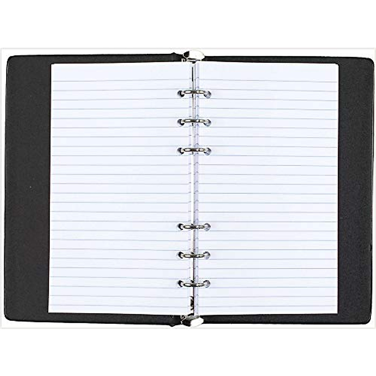 Mead 5" x 3" Memo Book, 6-Ring with Narrow Ruled Paper, Assorted Colors (46000)