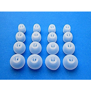 16pcs- 4XS/4S/4M/4L (CL-NSEN) Comfort Noise Isolation Replacement Eartips Earbuds Adapters Compatible with Sennheiser HD 1, Momentum (M2 IE) I and G, Sennheiser CX 3.00, CX 5.00, CX 7.00BT Earphones