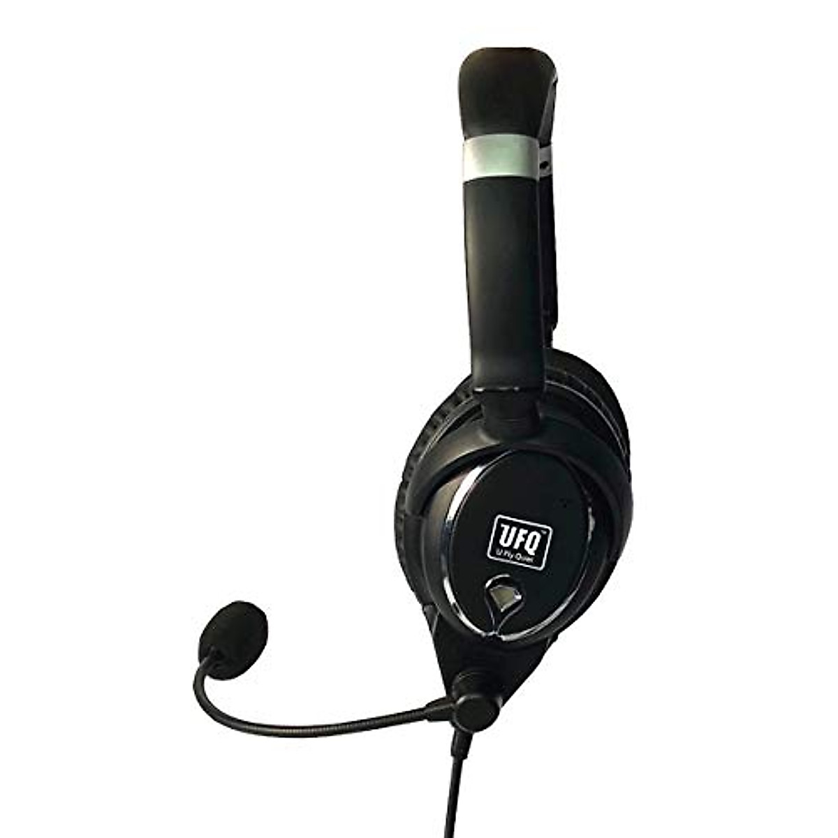 UFQ A7 ANR Aviation Headset- 2021 Version with Metal Shaft More Durable -A7 Could be a Small Version Bxxx X-20 BUT More Comfortable Clear Communication Great Sound Quality for Music with MP3 Input