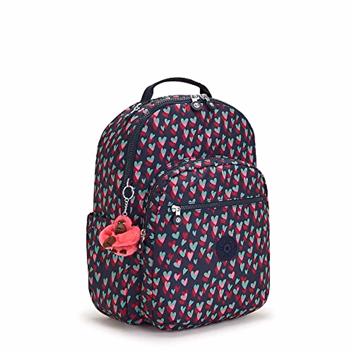Kipling Seoul Large Printed 15" Laptop Backpack Tender Hearts