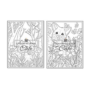 Baby Animals Coloring Book: An Adult Coloring Book Featuring Super Cute and Adorable Baby Woodland Animals for Stress Relief and Relaxation Vol. I
