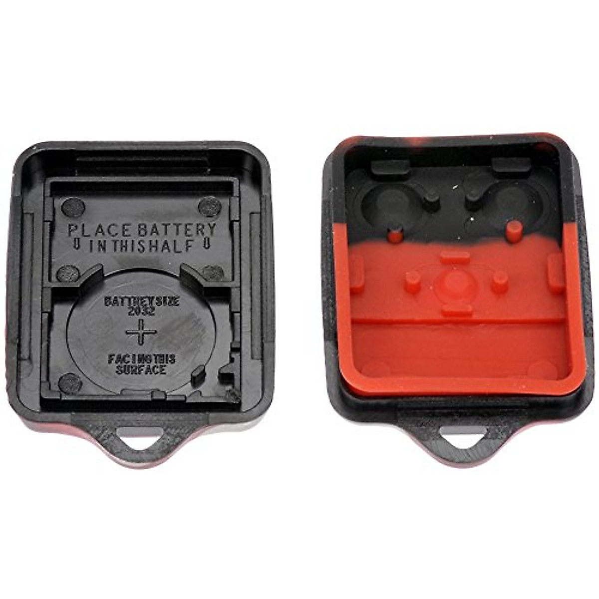 Dorman 13625US Keyless Entry Transmitter Cover Compatible with Select Models, Red; White; Blue