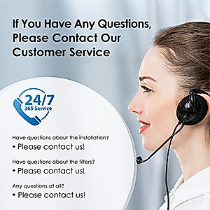 Waterdrop Stainless-Steel Faucet Water Filter, Carbon Block Water Filtration System, Tap Water Filter, Reduces Chlorine, Heavy Metals and Bad Taste, WD-FC-06 (1 Filter Included)