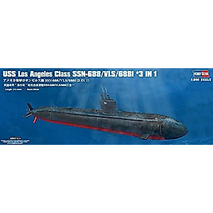 Hobby Boss USS Los Angeles Class SSN-688/VLS/688I 3-in-1 Boat Model Building Kit