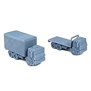 Outland Models Railroad Scenery Cargo Truck Set 1:160 N Scale
