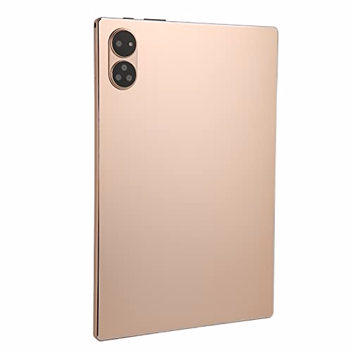 Kids Tablet, 10 Inch 2.4G 5G WiFi Dual Band MT6755 8 Core 2.2Ghz 6GB 128GB Gold Tablet for Learning (US Plug)