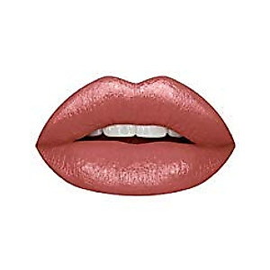 Huda Beauty Demi Matte Cream Lipstick - Feminist - an eye-catching pink nude