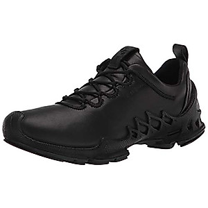 ECCO Men's Biom AEX Luxe Hydromax Water-Resistant Running Shoe, Black, 5-5.5