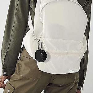 Geekria TPU Case Cover Compatible with Samsung Galaxy Buds 2, Live, Pro True Wireless Earbuds, Earphones Skin Cover, Protective Carrying Case with Keychain Hook, Charging Port Accessible (Black)