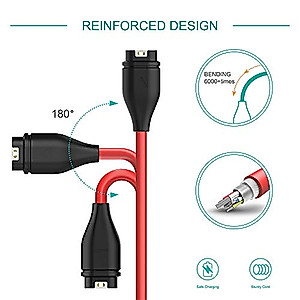 TUSITA Charger Cable Compatible with Garmin Watch - 5ft. (USB-C)