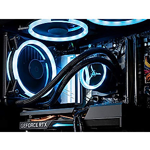 Skytech Shadow 3.0 Gaming PC Desktop - AMD Ryzen 7 3700X 3.6GHz, RTX 3060 Ti 8GB GDDR6, 16GB DDR4 3000, 1TB NVME, B550 Motherboard, 600W Gold PSU, AC WiFi, Windows 10 Home 64-bit