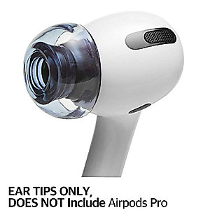 AZLA SednaEarfit XELASTEC for Airpods Pro 2nd & 1st Gen / 3 Pairs (Size MS/M/ML 3Pr)