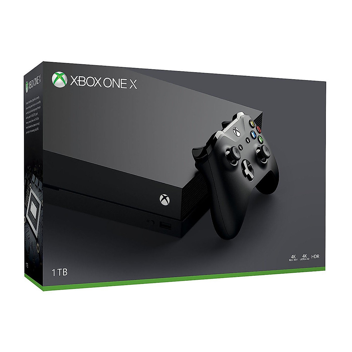 Microsoft Xbox One X 1Tb Console With Wireless Controller: Enhanced, Hdr, Native 4K, Ultra Hd (Discontinued)