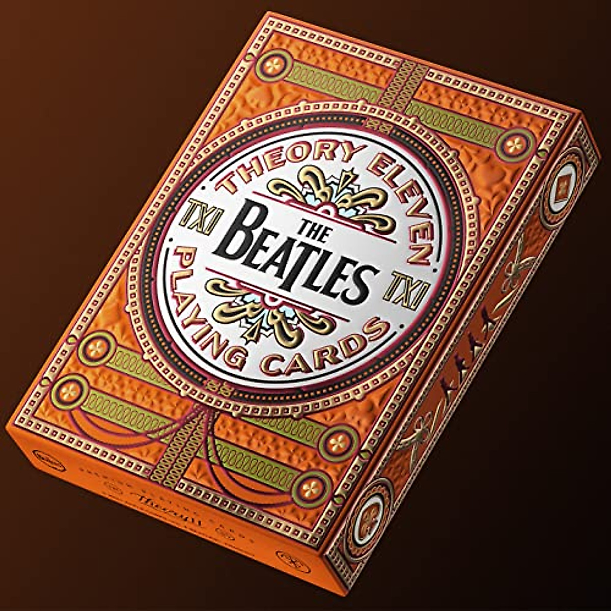 theory11 The Beatles Premium Playing Cards - Orange Deck Officially Licensed Collector's Cards