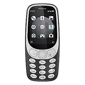 Nokia 3310 TA-1036 Unlocked GSM 3G Android Phone - Charcoal