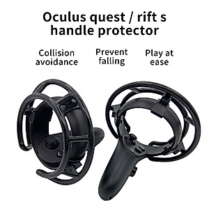 Pena Protective Frame and Protective Case Durable Grip Guard Cover VR Accessories for Quest Rift S
