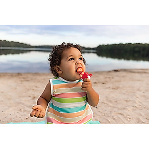 BapronBaby Sea Life Foodie Picks (2 Pack - Crab & Octopus) - Toddlers + Preschoolers Utensils - BPA Free - Dishwasher Safe - Self Feeding - 18 Months+