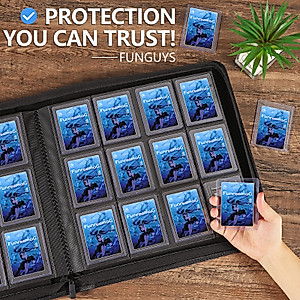 900 cards Football Card Binder Sleeves for Trading Cards,Football 3 Ring Card Binder Hold Up to 900 Cards,Trading Card Collector Album Fit for TCG Yugioh card and Sports Cards.(football card binder)