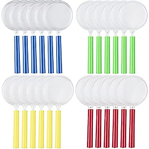 Magnifying Glasses, Children Party Favors (4.2 x 1.7 In, 4 Colors, 24-Pack)