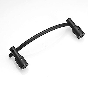 SilteD Towel Holder 10 Inches Hand Towel Holder Bathroom Towel Bar Towel Rack Towel Hanger Stainless Steel Wall Mount Bathroom Accessories Towel Rack/Black
