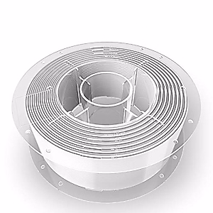 SainSmart PRO-3 Tangle-Free Premium 1.75mm PLA 3D Printer Filament for Ender-3, White PLA, 2.2 LBS (1KG) Spool, Dimensional Accuracy +/- 0.02mm