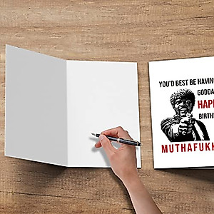 Funny Samuel Birthday Card for Brothers Sisters,Rude Bday Card for Boyfriend Girlfriend Wife Husband Family Friend