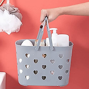 Ochine Portable Shower Caddy Tote Bag Plastic Shower Caddy Basket Basket Shower Caddies Bag Storage Box Bathroom Organizer