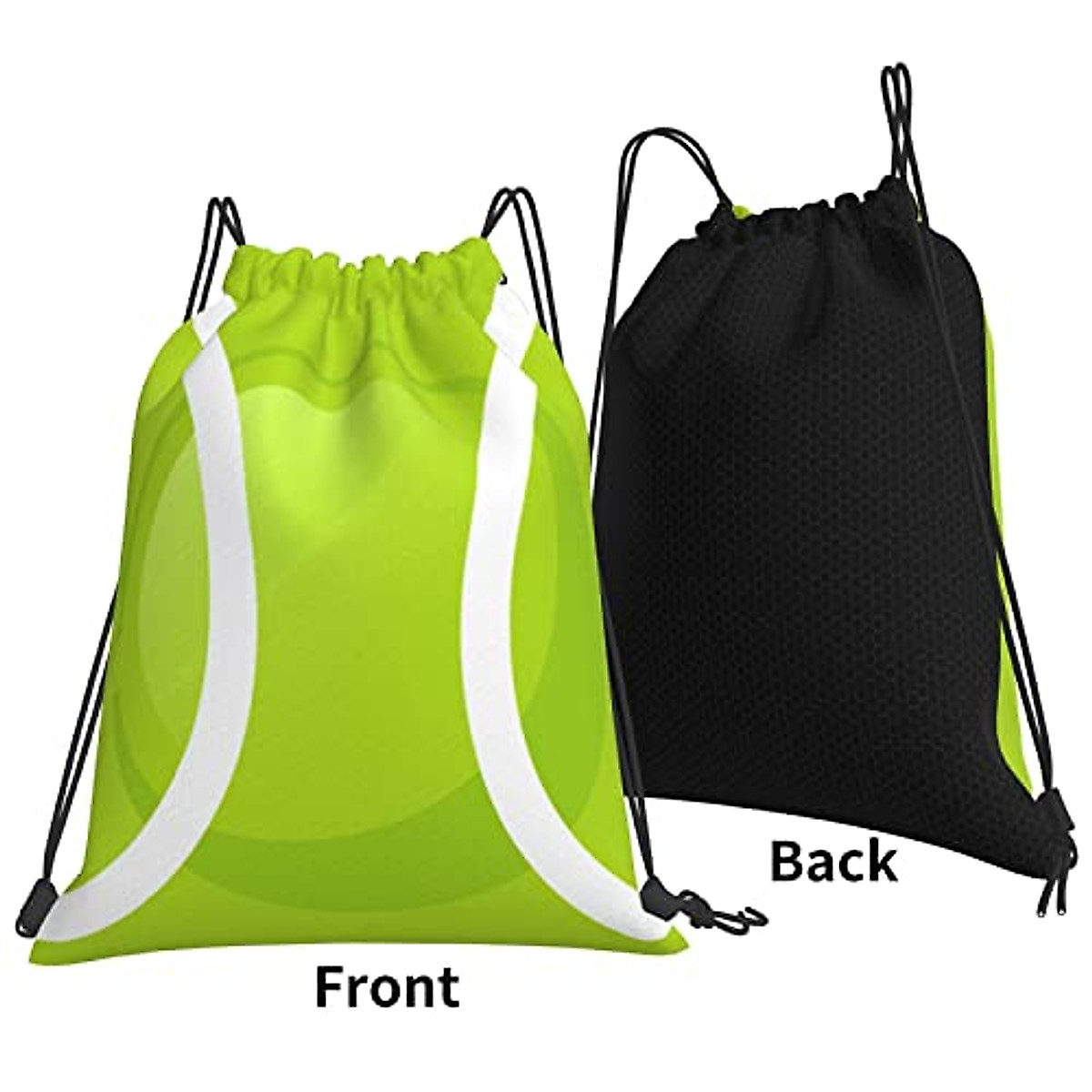 YOPIGOT Tennis Drawstring Bag Tennis String Bag Waterproof Light Durable Gym Sports Yoga Beach Sackpack For Men Women
