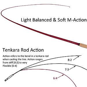 Aventik Zeno S2-Glass Tenkara Rod(10'0'' 10Sec, Berry Red)